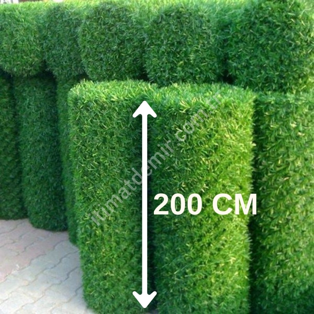Çim Çit 200cm 10mt Yeşil 43 Göz - İtimat Demir & Ferforje